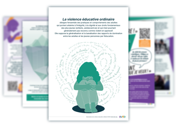 Tracts, affiches et brochures pour diffuser l’information sur la violence éducative ordinaire | OVEO